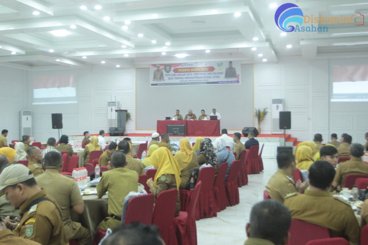 Pj Sekda Kabupaten Asahan Buka Sosialisasi DTKS - IndonesiaPost.Net